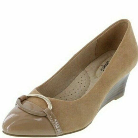 dexflex comfort | Shoes | Dexflex Comfort Klara Womens Tan Wedge Heels ...